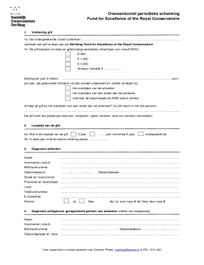 Invulbaar Online Overeenkomst-periodieke-schenking-Fund-for-Excellence- ... Faxnummer Email ...