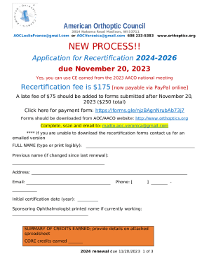 2024 recertification to print out and email Doc Template | pdfFiller