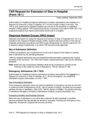 Fillable Online TAR - Treatment Authorization Request Fax Email Print ...