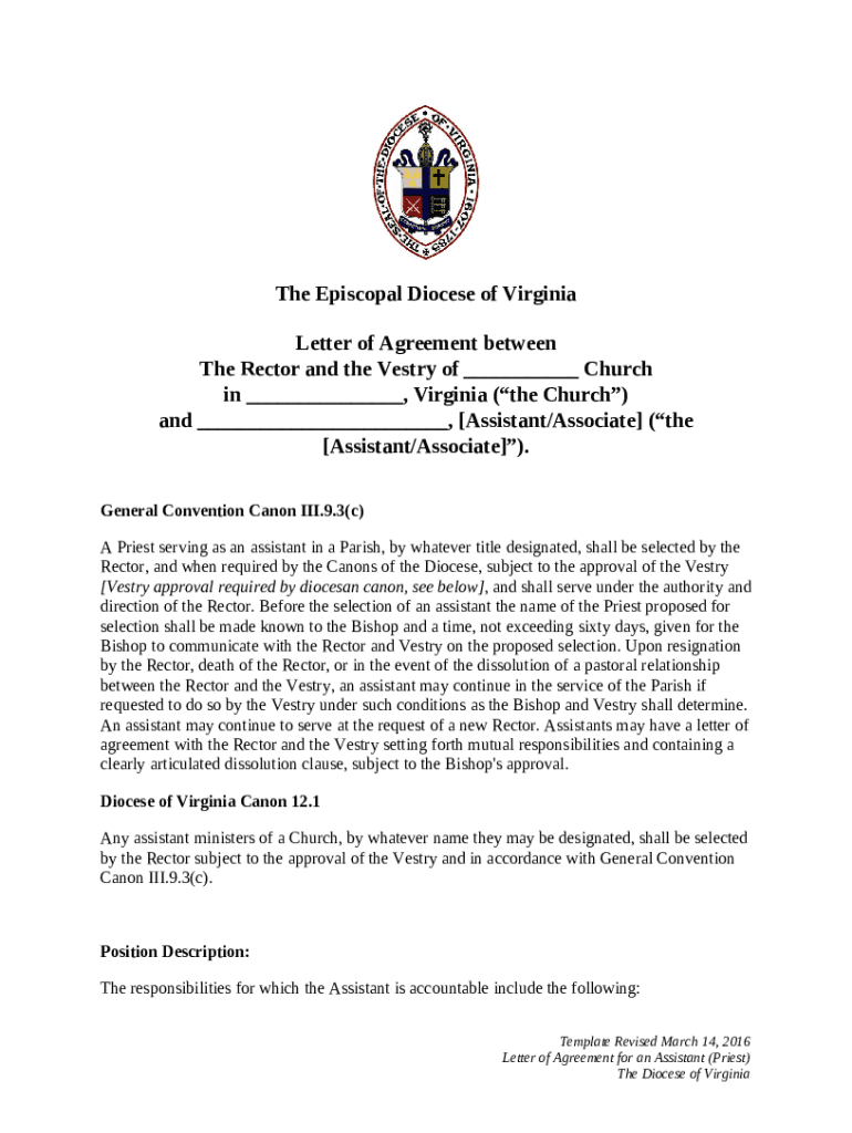 Appendix BEpiscopal Visitation Ination Doc Template | pdfFiller