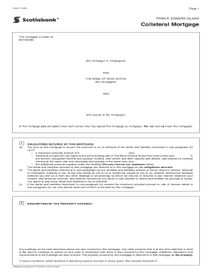 Fillable Online FORM 966 - Collateral Mortgage (DOC) Fax Email Print ...