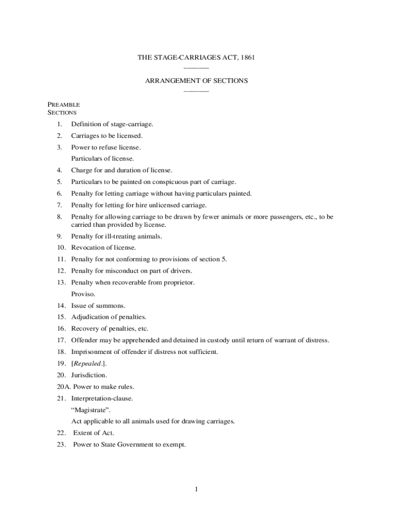 Fillable Online SOLUTION: Stage carriage act Fax Email Print - pdfFiller