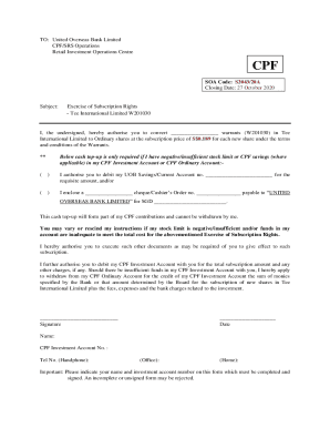 Fillable Online CPF Form - Tee International W201030 Fax Email Print ...