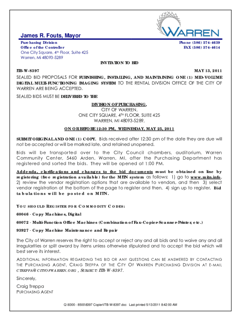 Fillable Online State investigates alleged campaign violation by Warren ...