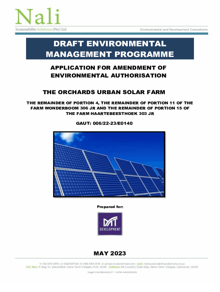 Fillable Online nalisustainabilitysolutions co Desert Quartzite Solar ...
