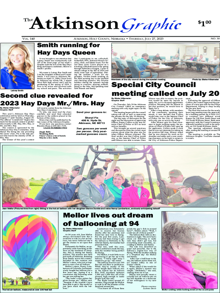 Fillable Online Atkinson Graphic Fax Email Print - pdfFiller