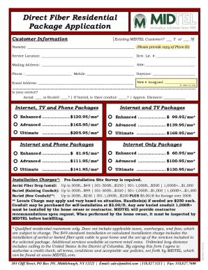Fillable Online Res Fiber Application 7-1-20.pub - MIDTEL Fax Email ...