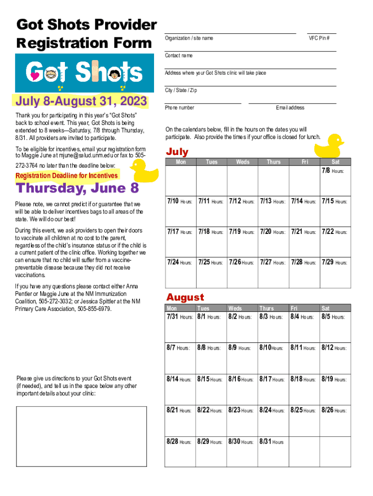 Fillable Online hsc unm Florida Shots Quick Tips For Full-access ...