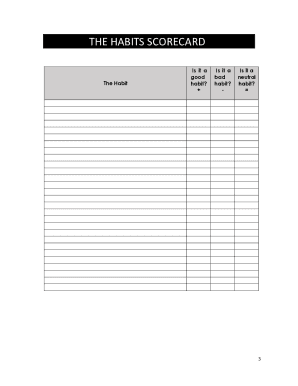 Fillable Online FREE Atomic Habits Cheat Sheet, Worksheets & Scorecard ...