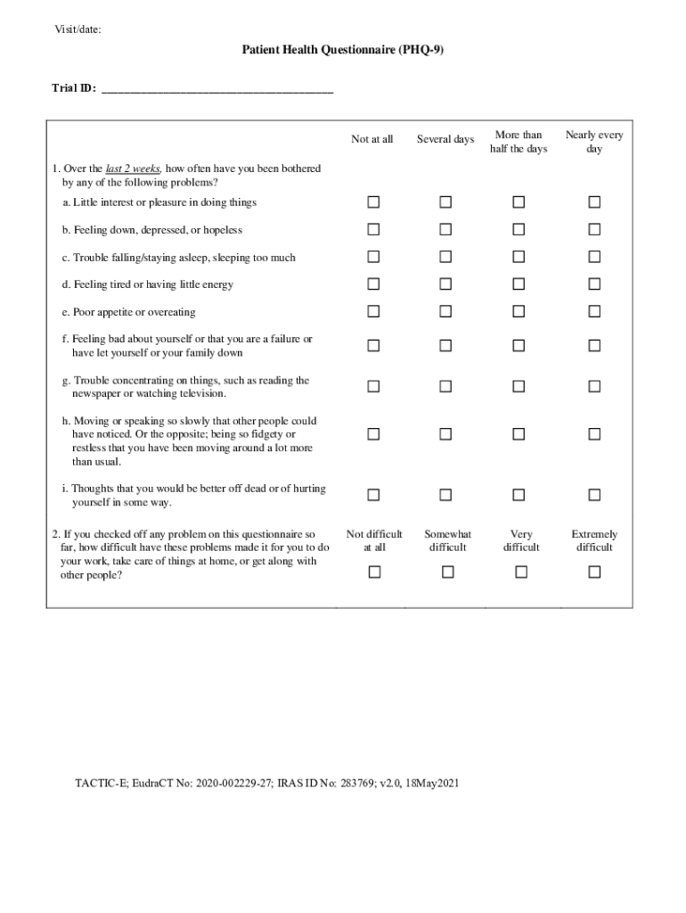 Fillable Online PHQ-9 and GAD-7 Forma.pdf Fax Email Print - pdfFiller
