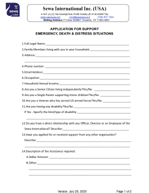 Fillable Online EDD Funds Application Form-JULY2020 (1) Fax Email Print ...
