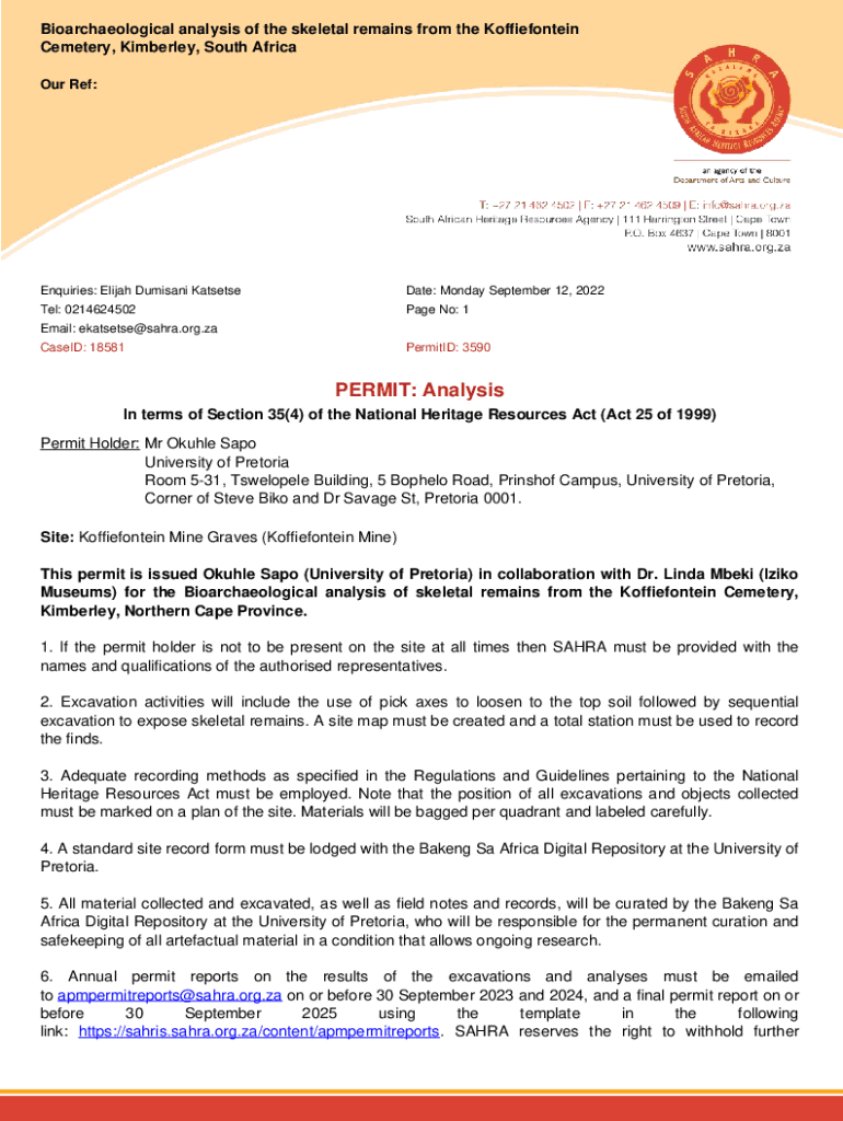 Fillable Online Documented composition of cadaveric skeletal remains in ...