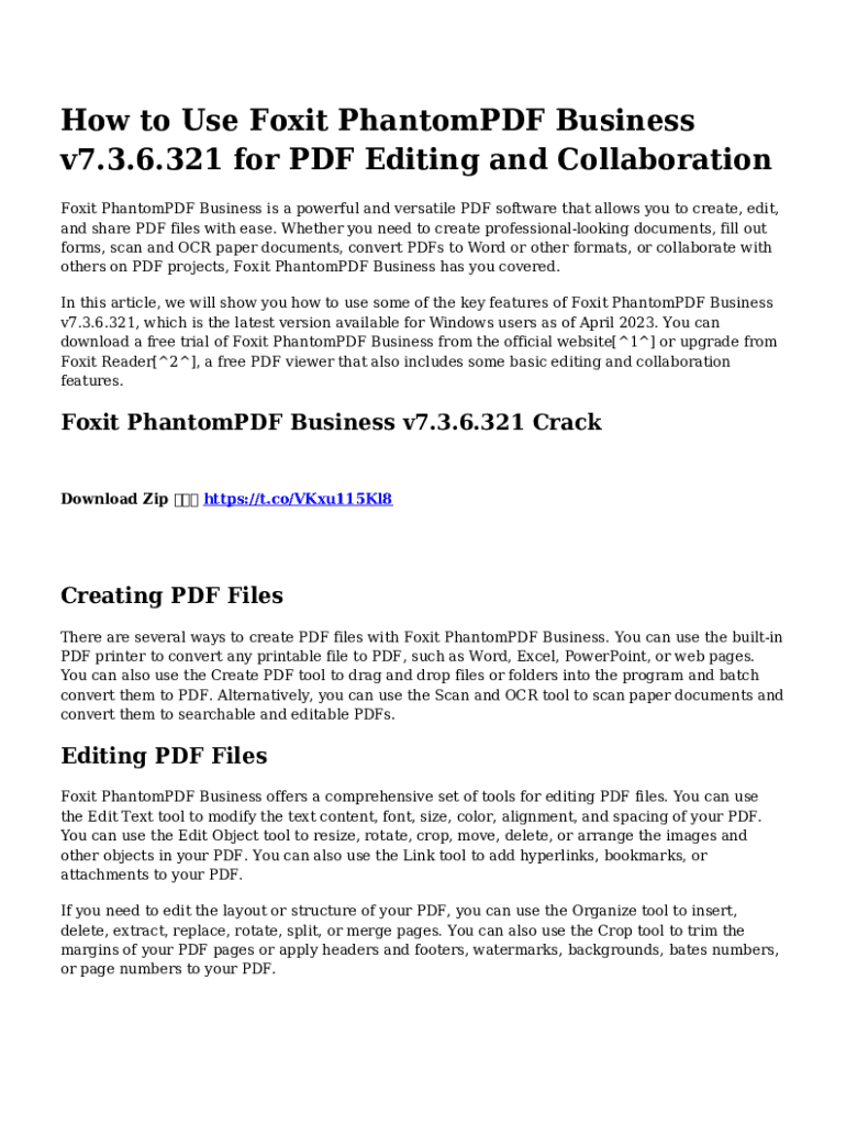 Fillable Online foxit phantompdf business v7.3.6.321 guide Fax Email ...