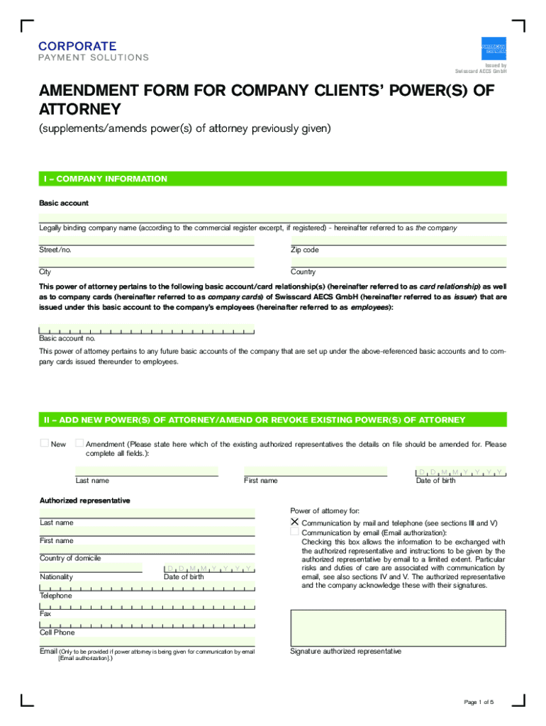 Fillable Online POWER OF ATTORNEY FORM FOR BUSINESS CLIENTS Fax Email ...