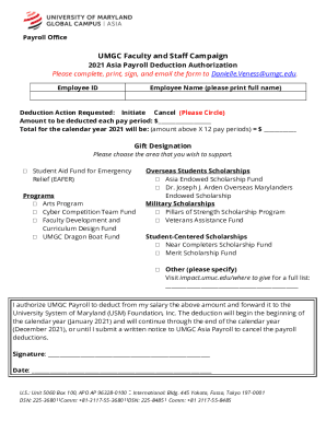 Fillable Online Mason Employee Payroll Deduction Form Fax Email Print - pdfFiller
