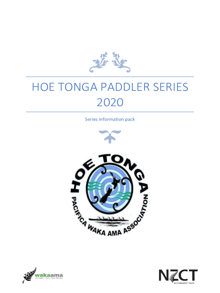 Fillable Online Hoe tonga waka ama WebHoe Tonga Paddler Series Fax ...