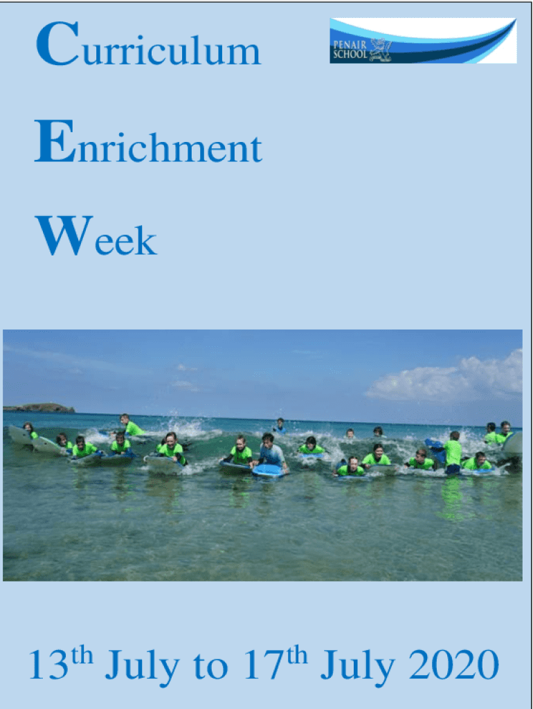 Fillable Online penair cornwall sch Students Enjoy Activities in ...