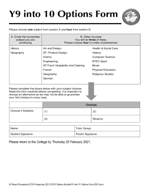 Fillable Online Subjects Offered in the Humanities domain for Class 11 ...