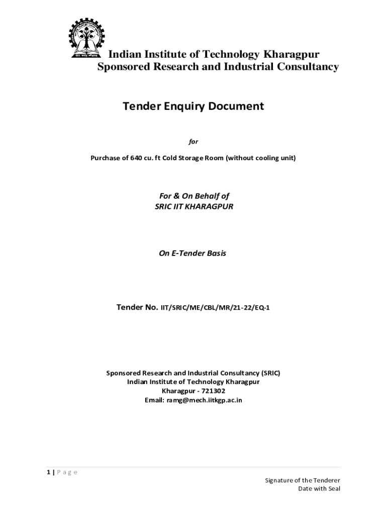 Fillable Online IIT-KGP alumni develop a solar-powered cold storage ...