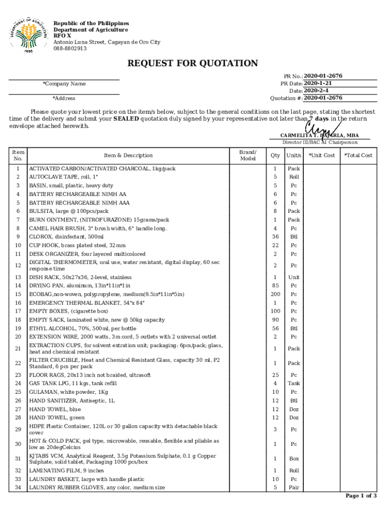 Fillable Online cagayandeoro da gov SKY BAR, Cagayan de Oro ...
