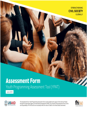Fillable Online The Assessment Form Fax Email Print - pdfFiller