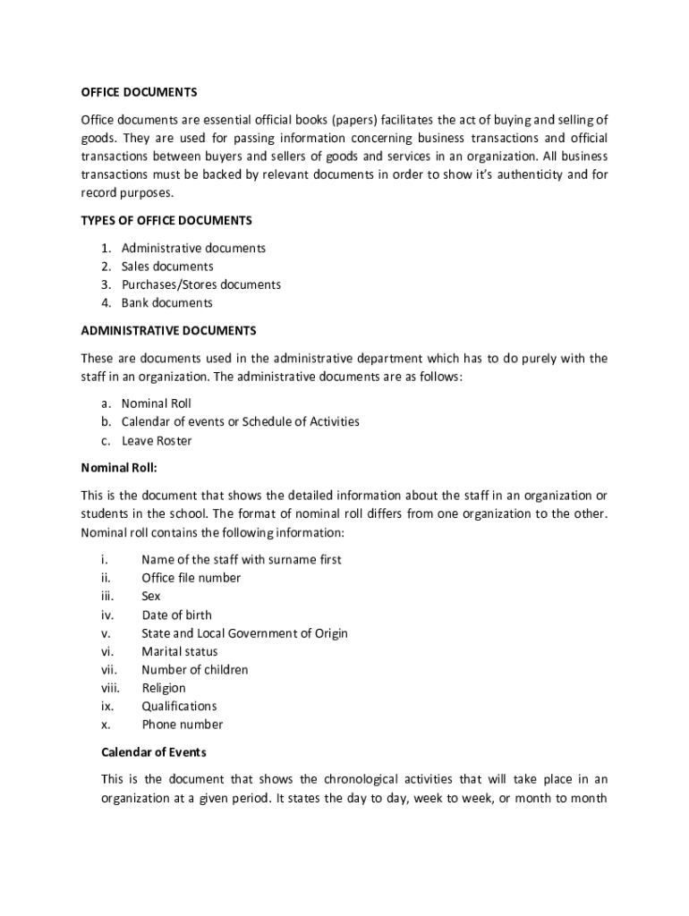 Fillable Online office documents Fax Email Print - pdfFiller
