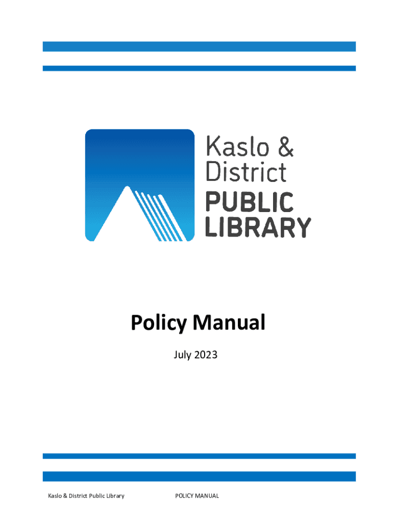 Fillable Online kaslo bc libraries Rest House Public Works Department ...