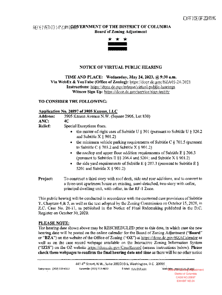 Fillable Online Public Hearing Notice:Zoning Amendment Bylaws and ...
