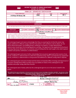 Fillable Online Form 135 315 Rear W Street NE (10-30-20) SIGNED.pdf Fax ...