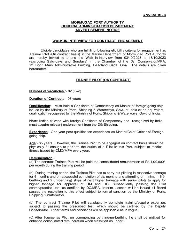 Fillable Online Administration Department(Personnel Section) Fax Email Print - pdfFiller