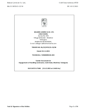 Fillable Online Cold Chain Solutions-HYD Fax Email Print - pdfFiller