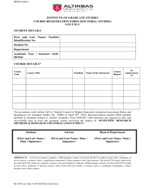 Fillable Online application form for graduate studies - Studylib Fax Email Print - pdfFiller