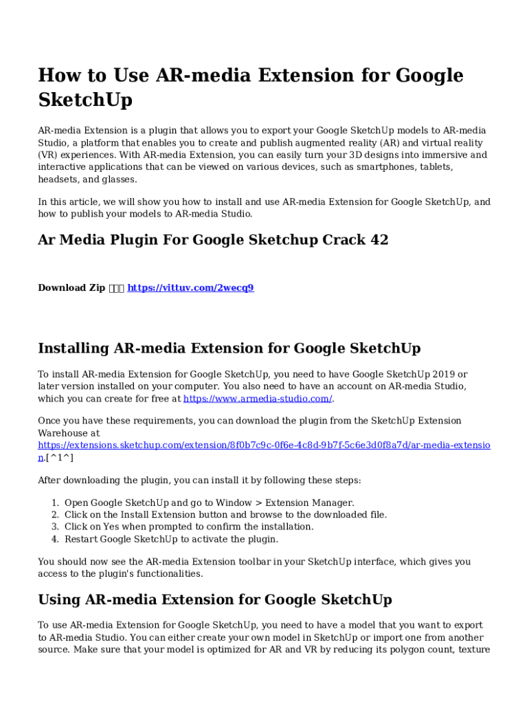 Fillable Online Using SketchUp Data with Other Modeling Programs or Tools Fax Email Print ...