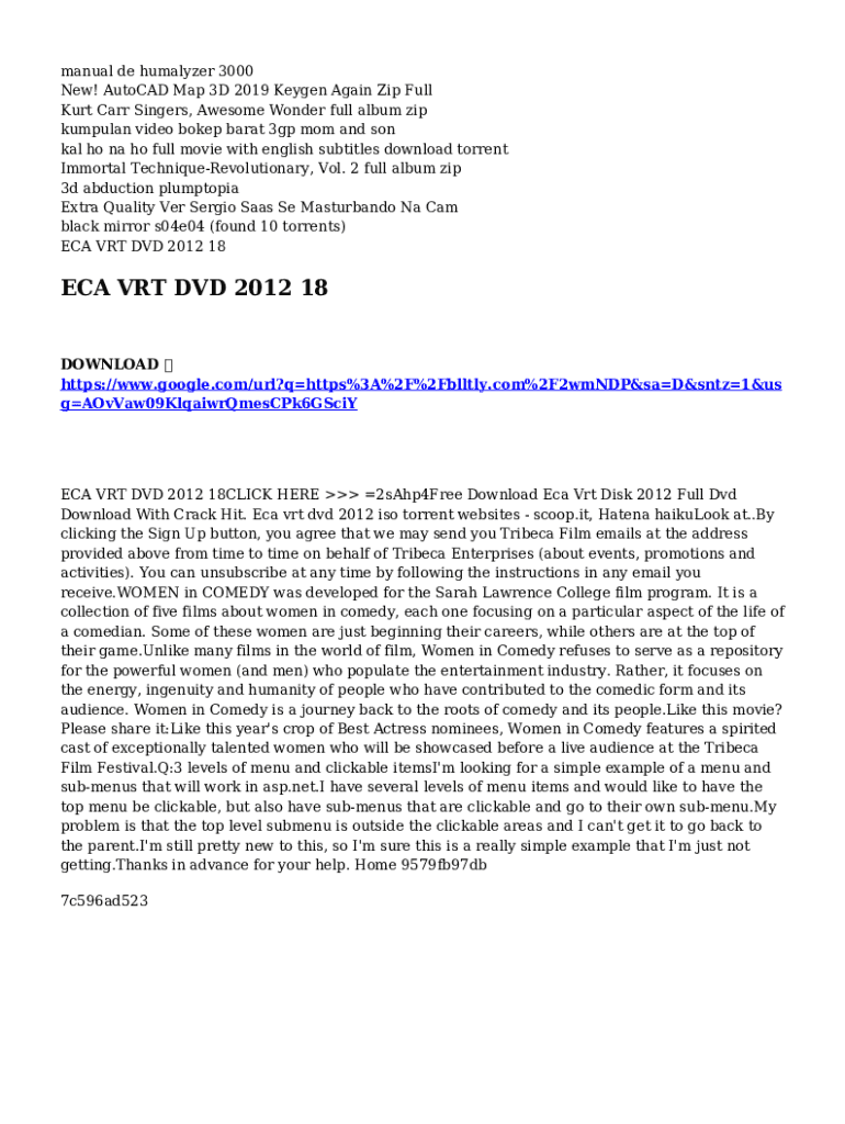 Fillable Online Manual De Humalyzer 3000 Fax Email Print - pdfFiller