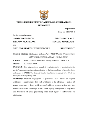 Fillable Online Premier of the Western Cape Province v Public Protector & ... Fax Email Print ...