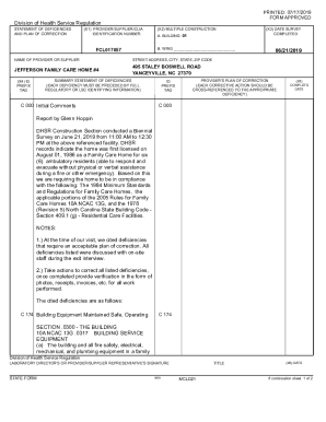 Fillable Online Jefferson Family Care Home #4 Fax Email Print - pdfFiller