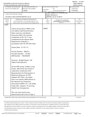 Fillable Online Life Safety Code Recertification, Fax Email Print ...