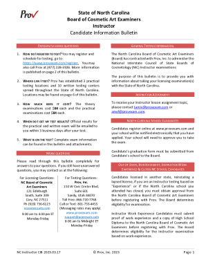 Fillable Online (Board) has contracted with Prov, Inc Fax Email Print ...