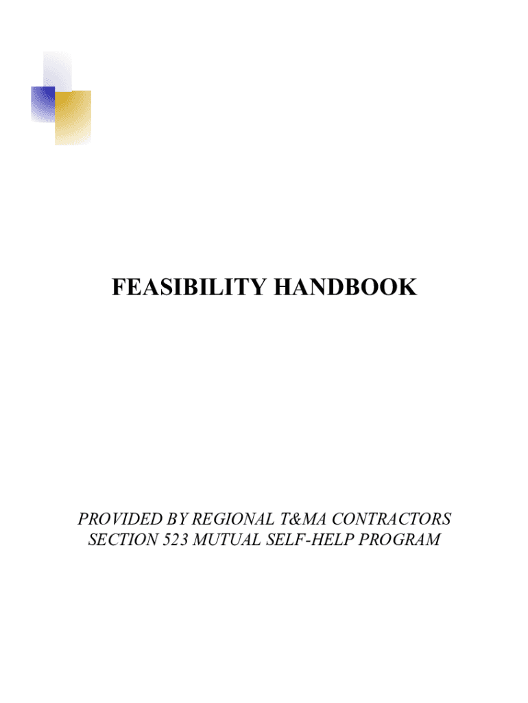 Fillable Online Handbook on feasibility studies for water reuse systems. Fax Email Print - pdfFiller