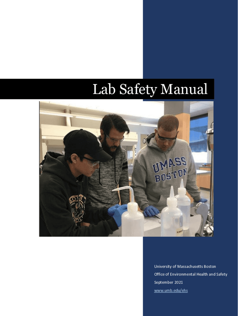 Fillable Online Laboratory Health and Safety Manual/Chemical Hygiene ...