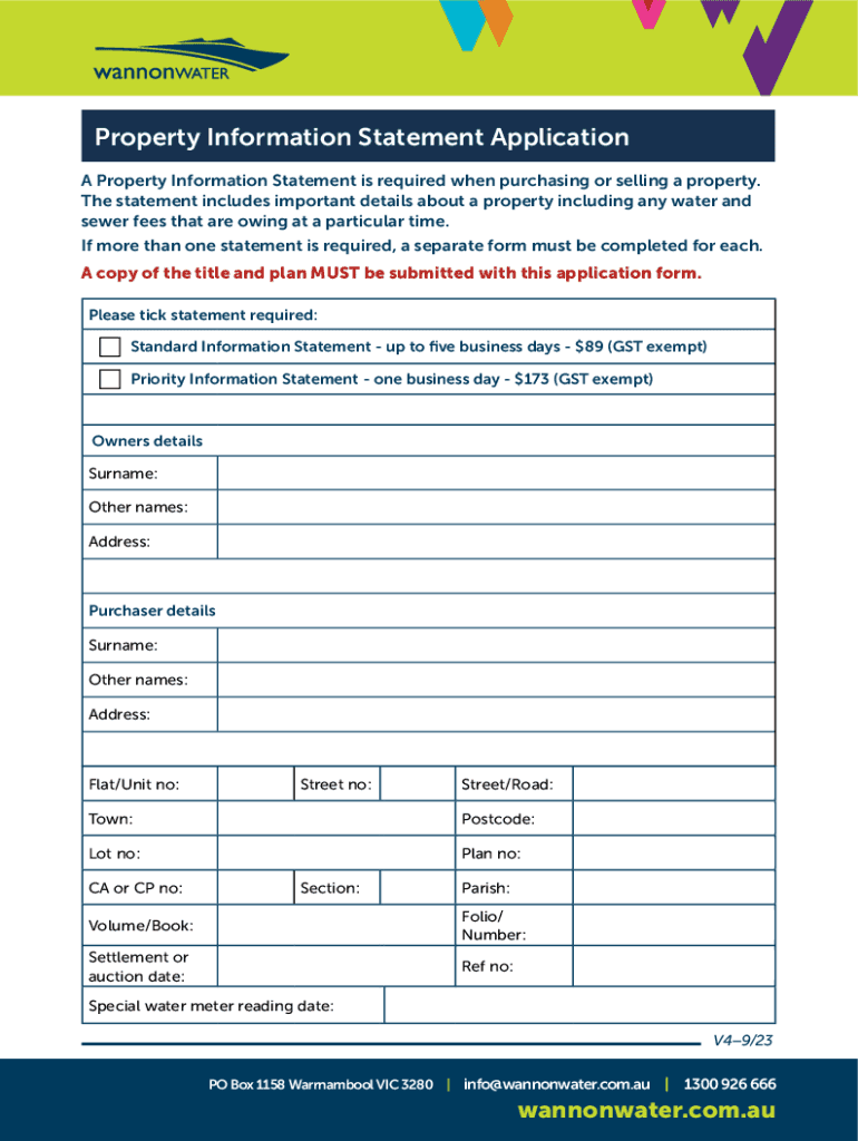 Fillable Online SECTION 462 Property condition disclosure statement Fax ...
