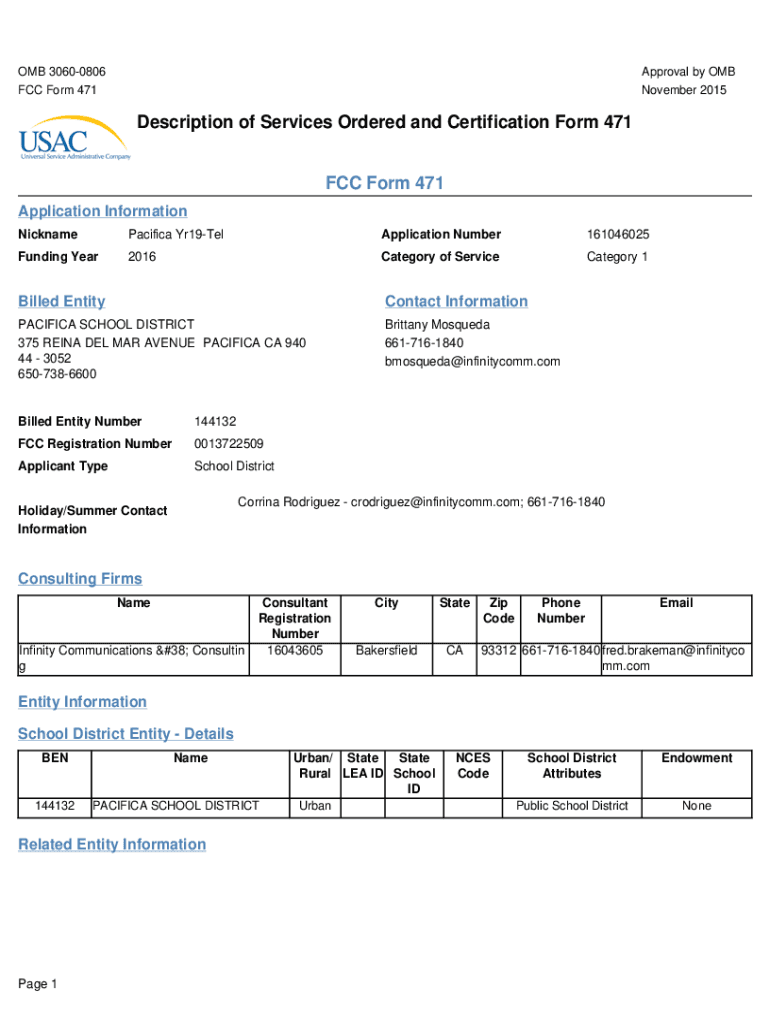Fillable Online Pacifica Yr19-Tel Fax Email Print - pdfFiller