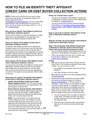 Fillable Online Illinois Standardized Forms - Approved - How to File an ...