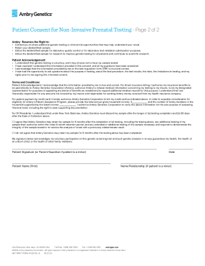 Fillable Online Supplemental Data Consent Form Internal Test Code: 9275 ...