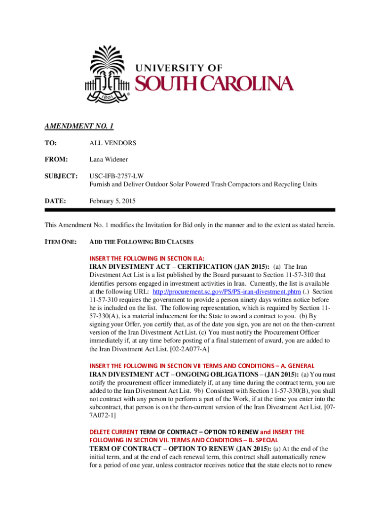 Fillable Online STREET TRANSPORTATION DEPARTMENT - Solicitations Fax ...