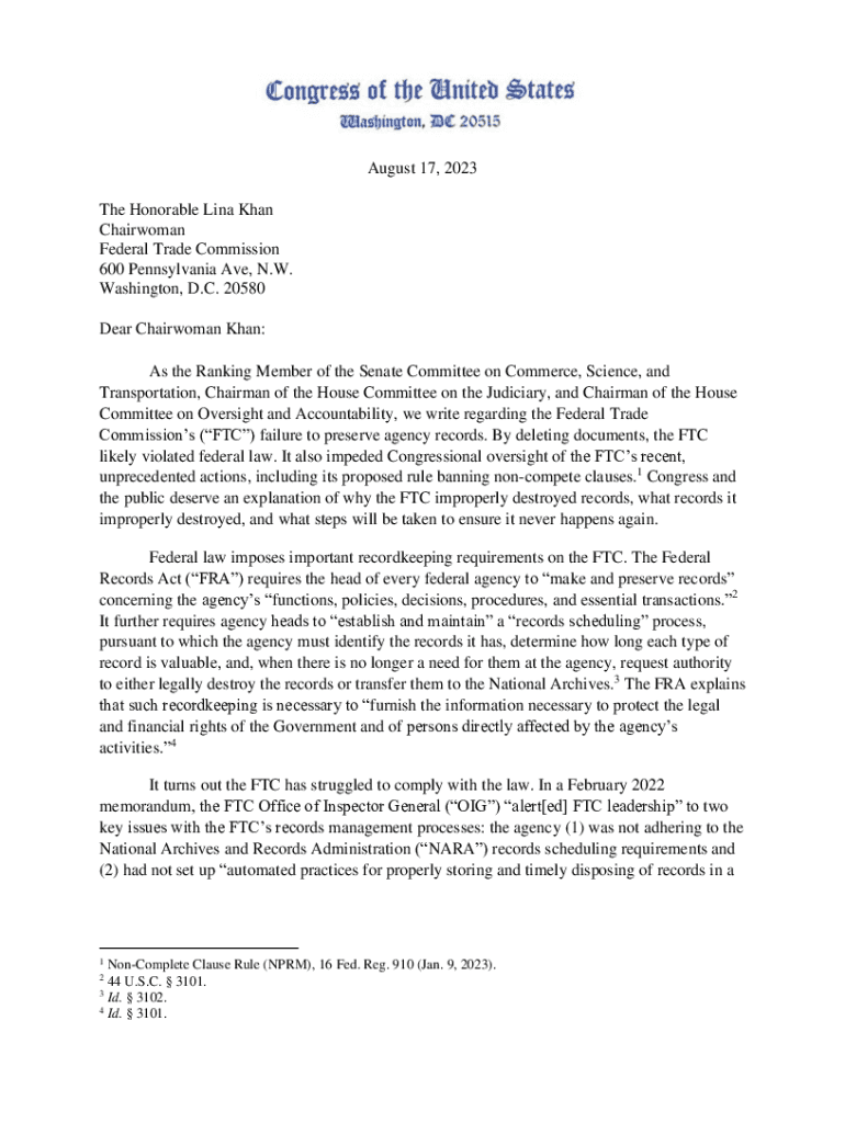 Fillable Online AHA Letter to the Attorney General and FTC on Draft ...