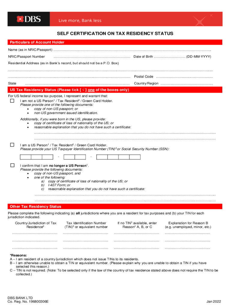 Fillable Online fatca-crs-combined-self-declaration-form.pdf ...