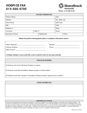 Fillable Online Elysian Hospice Patient Referral Form Fax Email Print ...