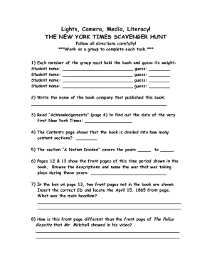 Fillable Online An Ultimate Guide to QR Code Scavenger Hunt (Tips ...