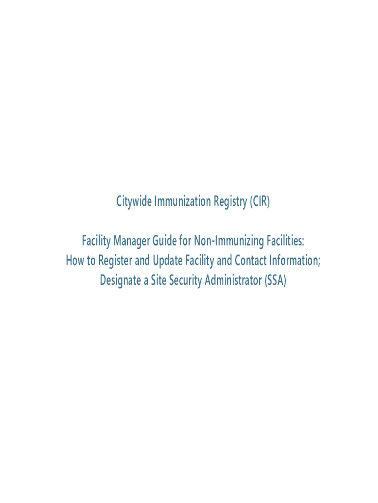 Fillable Online Sample records for assessing immunization coverage Fax Email Print - pdfFiller